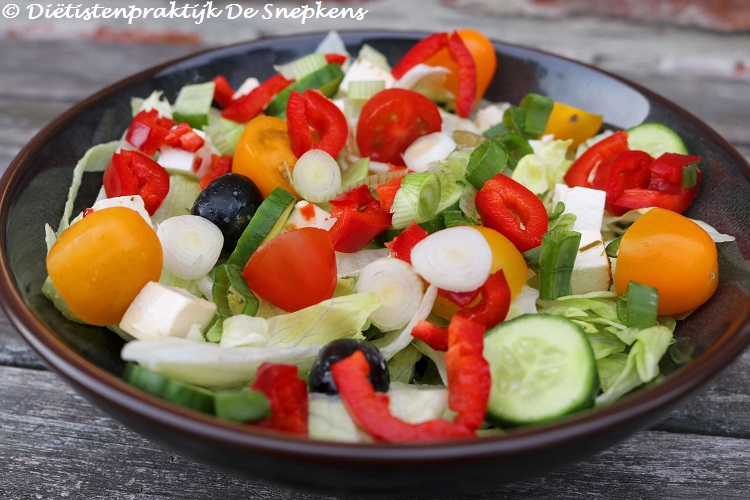 Diëtistenpraktijk De Snepkens - Grieks slaatje