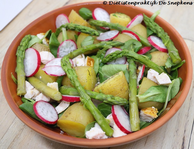 Diëtistenpraktijk De Snepkens - Slaatje groene asperges